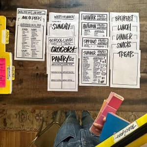 Meal Prep Pack! Printable PDF Digital Download - Etsy