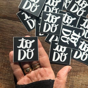 TO DO Sticker - Etsy