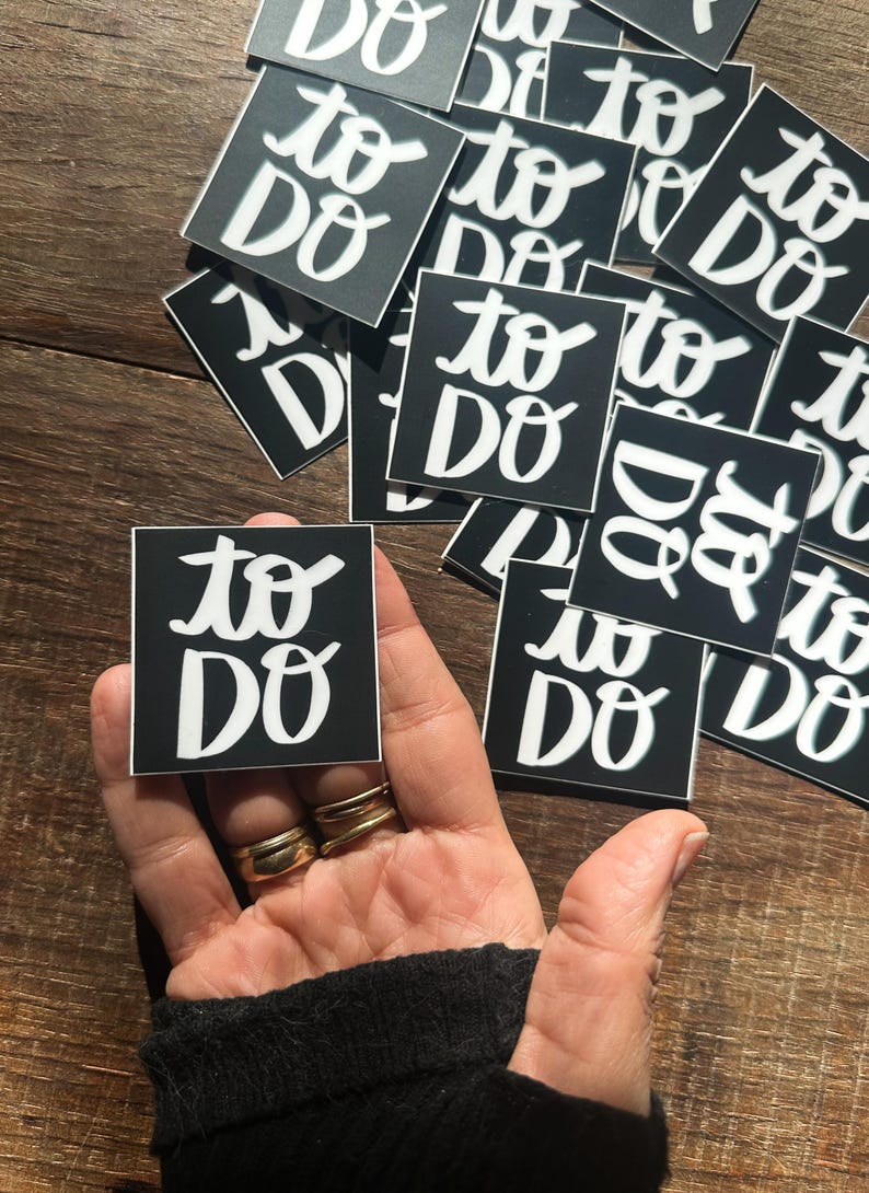 TO DO Sticker - Etsy