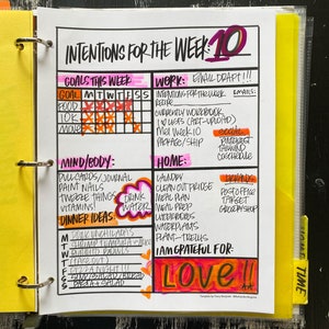 Time Management Calendar Pack PDF Digital Download - Etsy