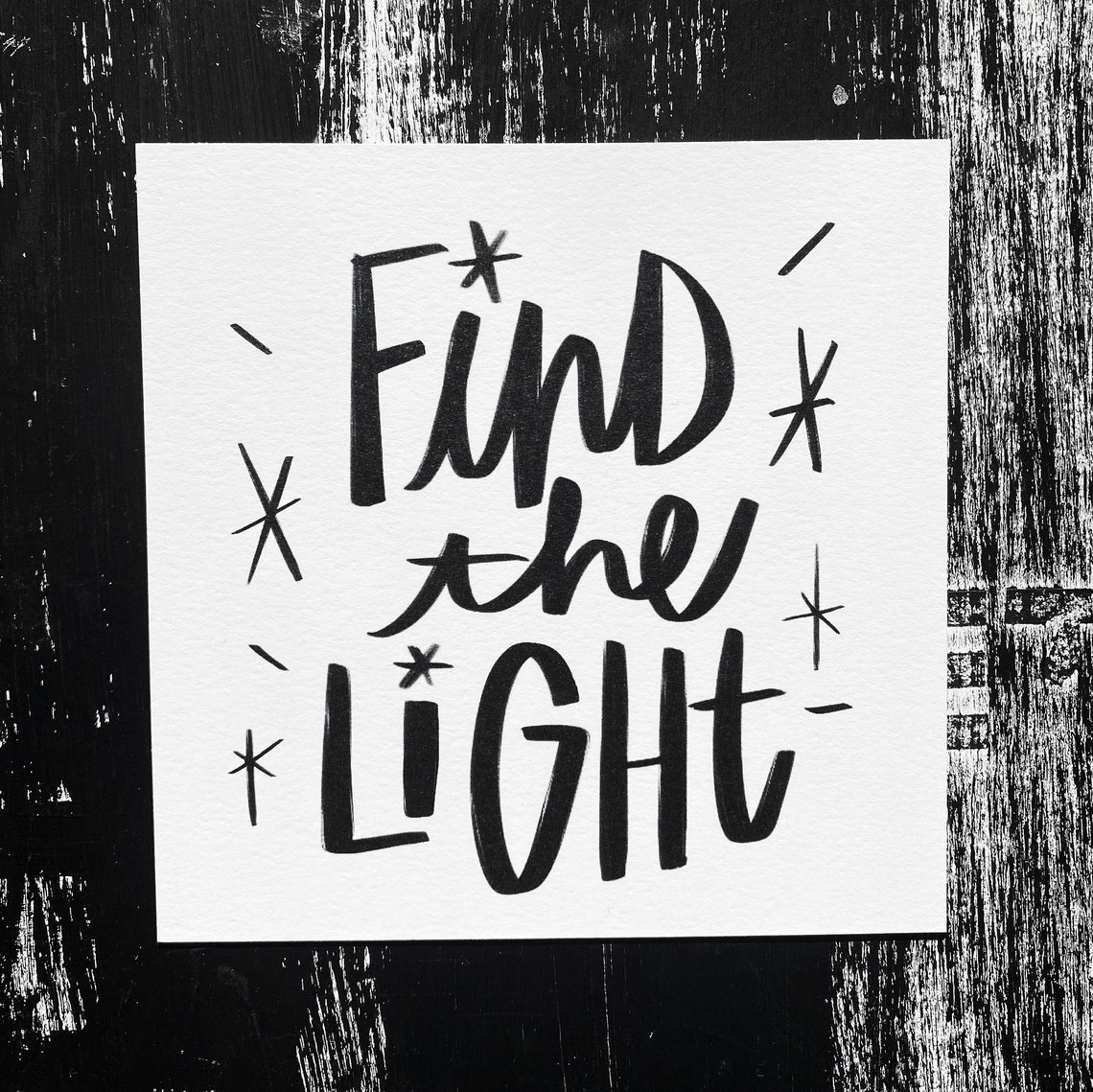 Find the Light - Etsy