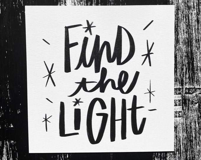 Find the Light - Etsy