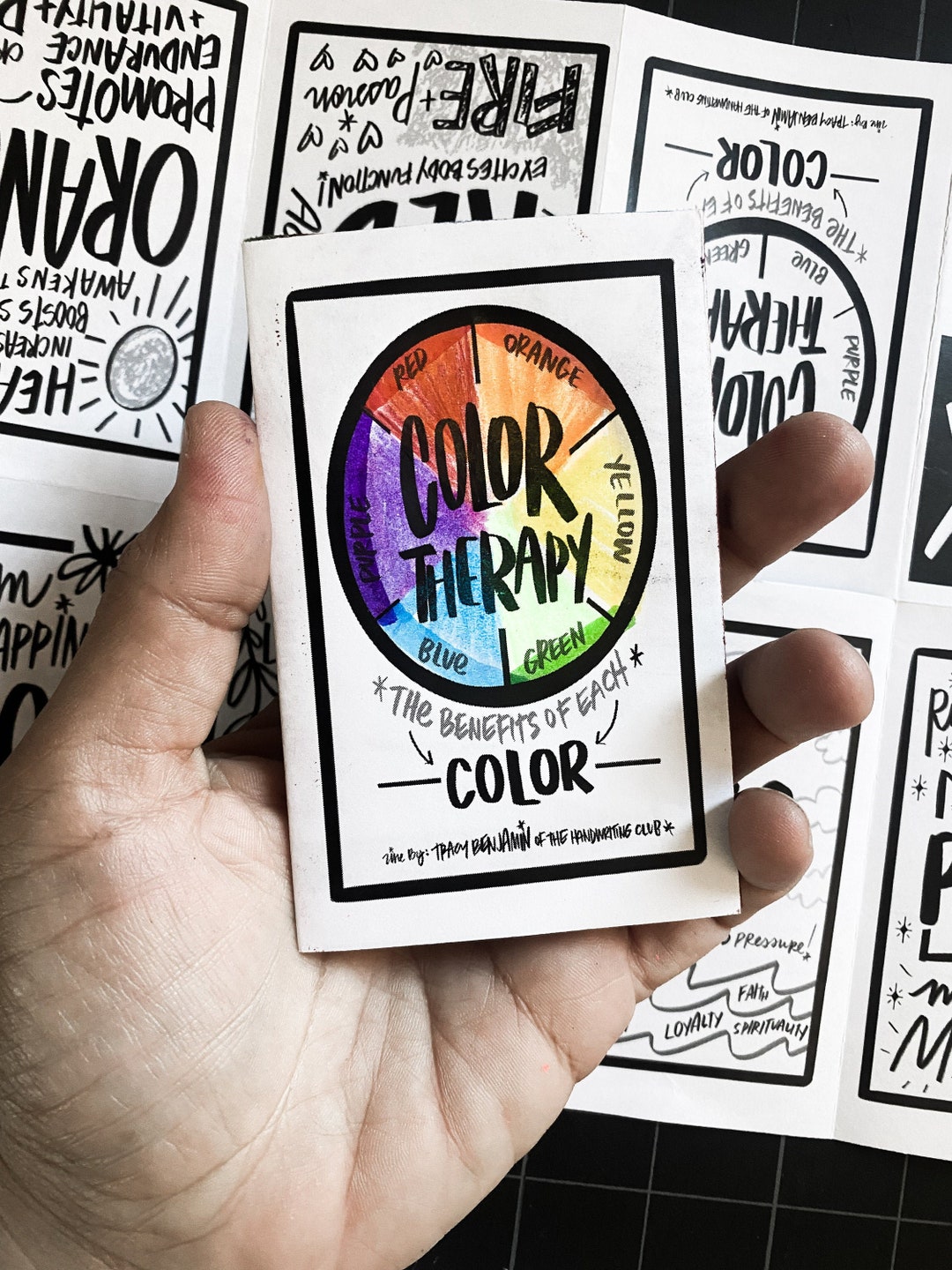 Color Therapy Zine - Etsy