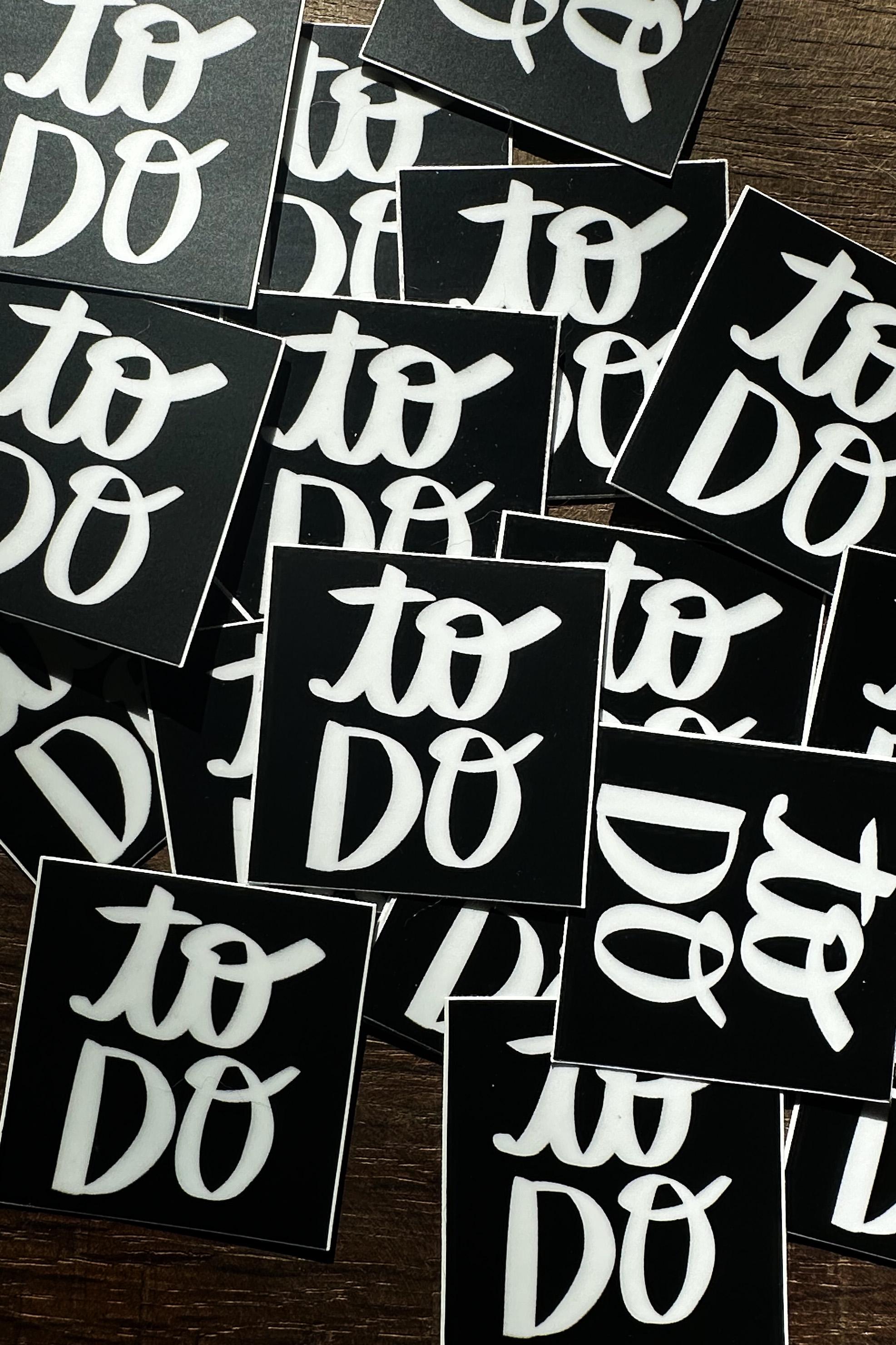 TO DO Sticker - Etsy