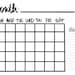 Monthly Calendar Printable PDF Digital Download - Etsy