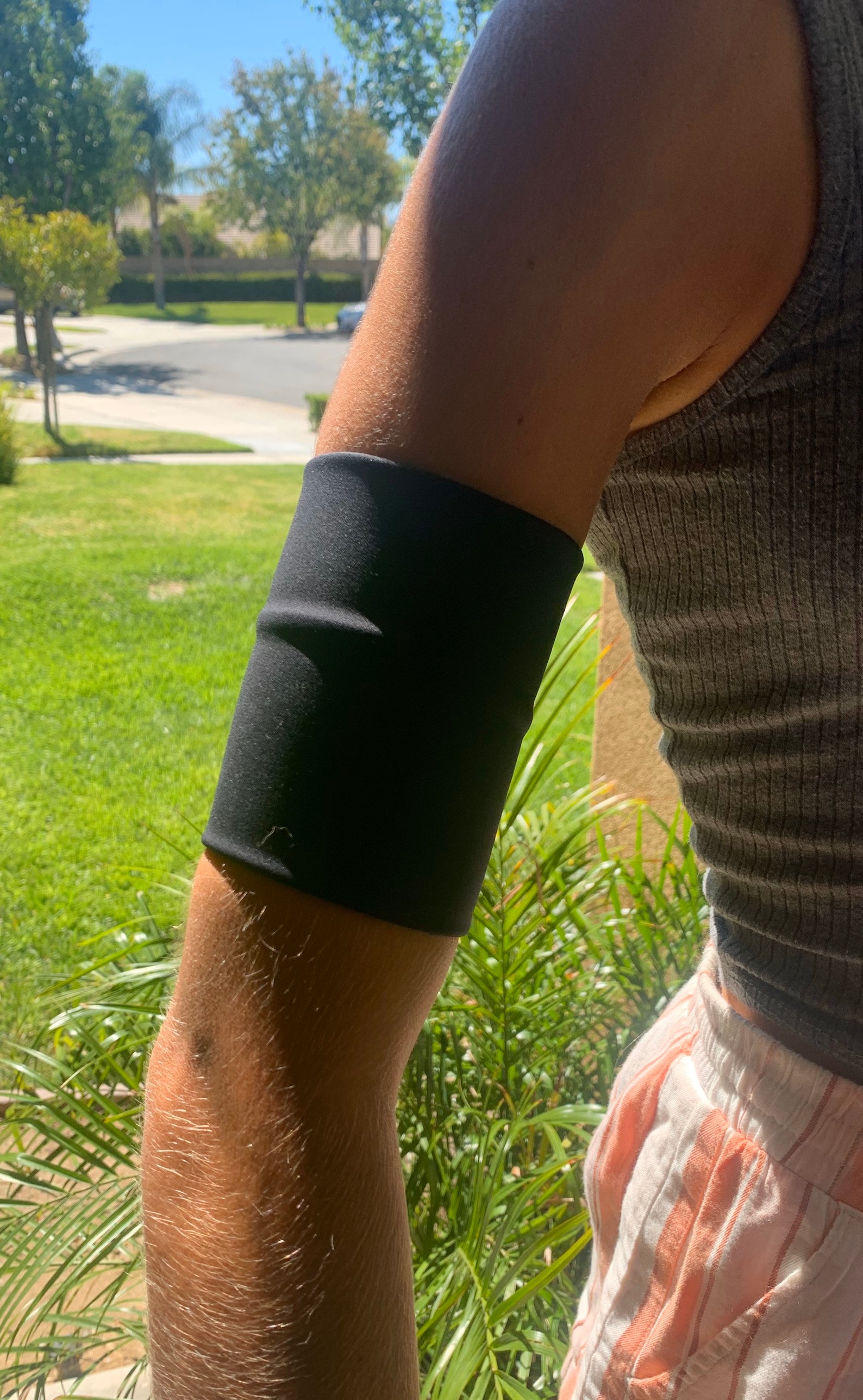 MIDNIGHT NEOPRENE SENSOR Arm Band Cover - Dexcom, Omnipod, Libre - Etsy