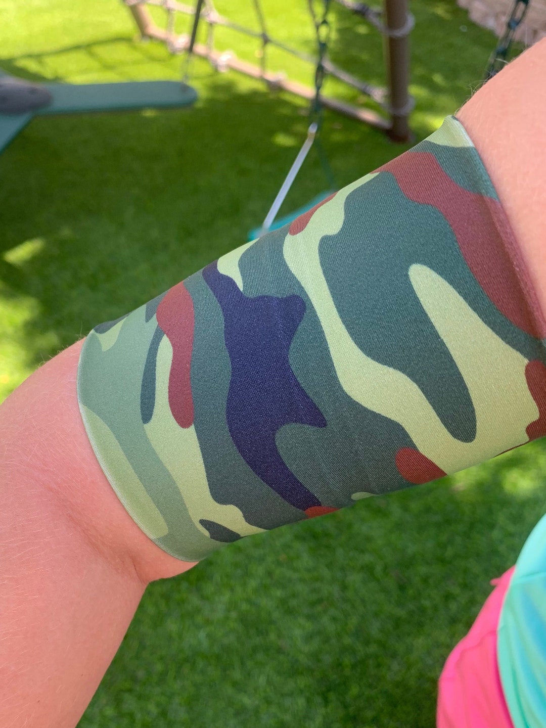 CAMOUFLAGE SPANDEX SENSOR Cover Arm Band - Dexcom, Omnipod, Libre - Etsy