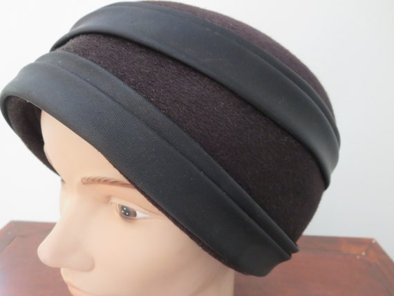 Vintage Kutz Nannette Chapeau 100% Wool Hat, Starfire… - Gem