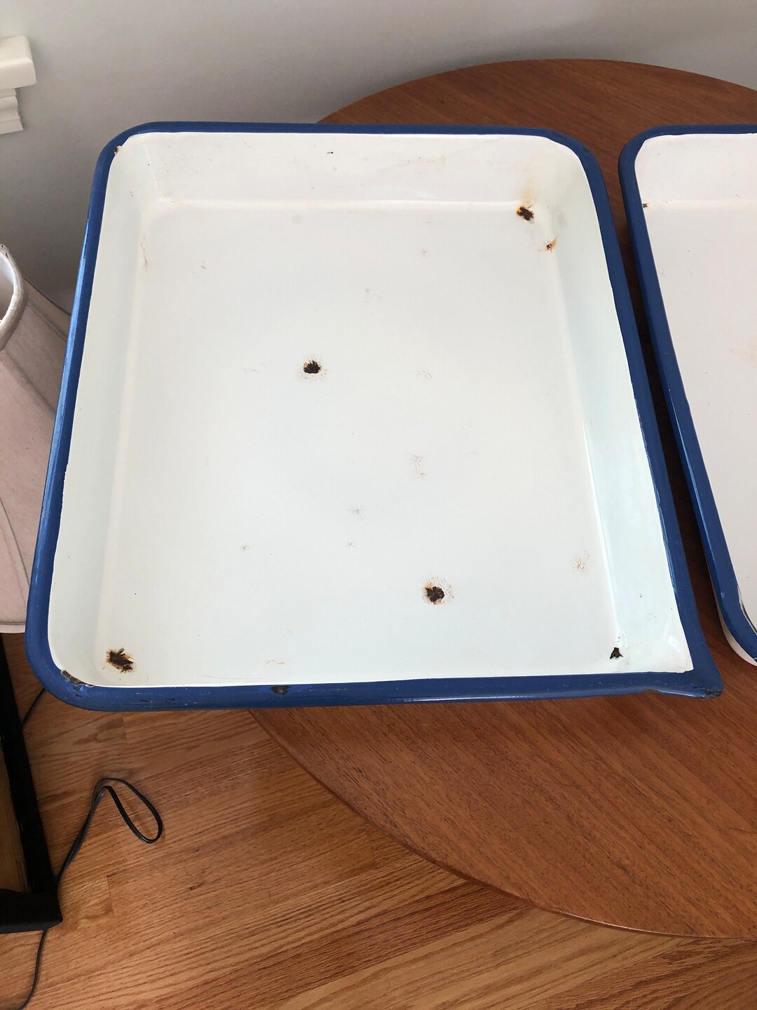 Vintage Cesco Acid Resistant Photographic Tray, Enamel Tray With Spout ...