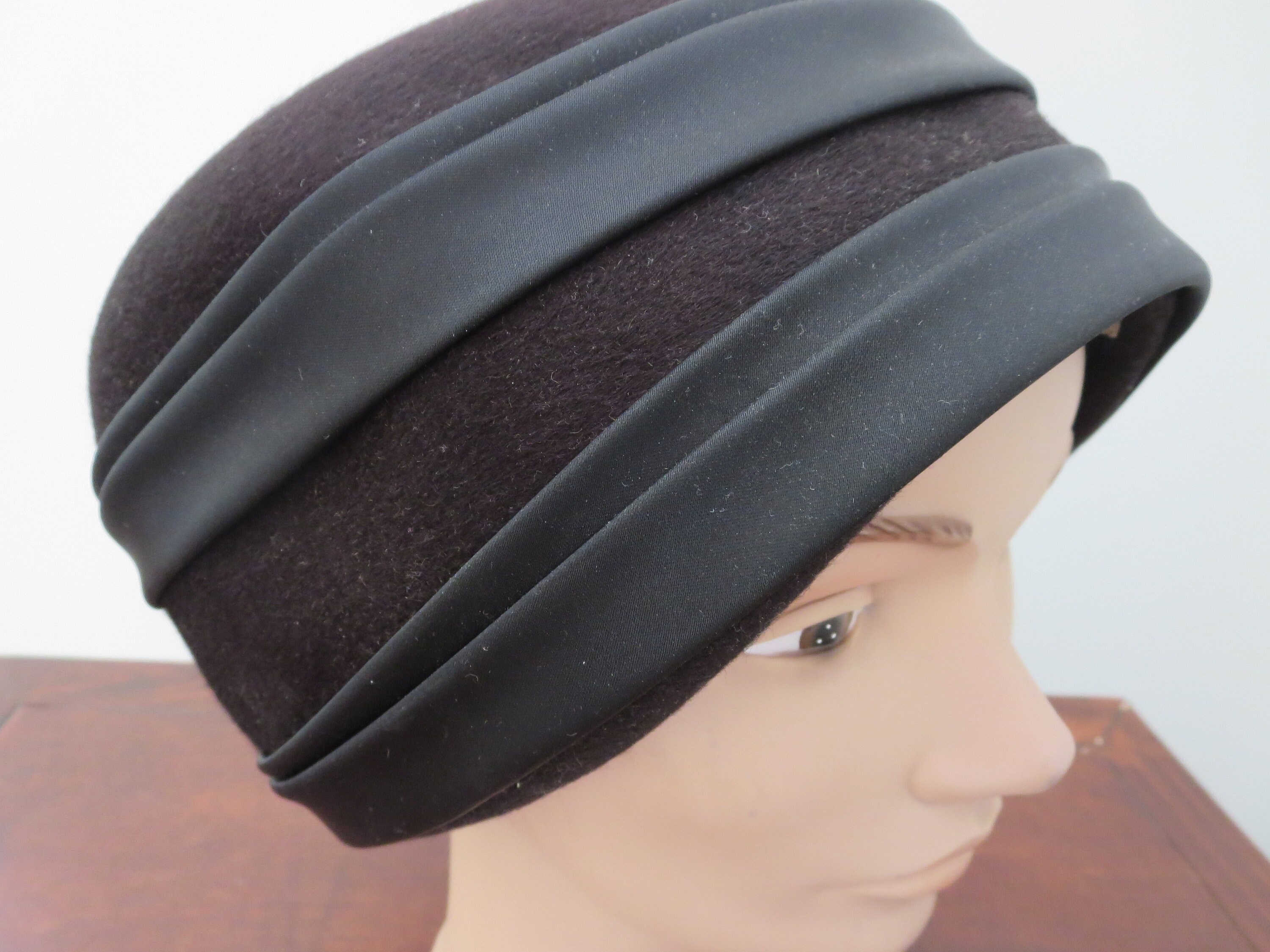 Vintage Kutz Nannette Chapeau 100% Wool Hat, Starfire Melange Blended ...