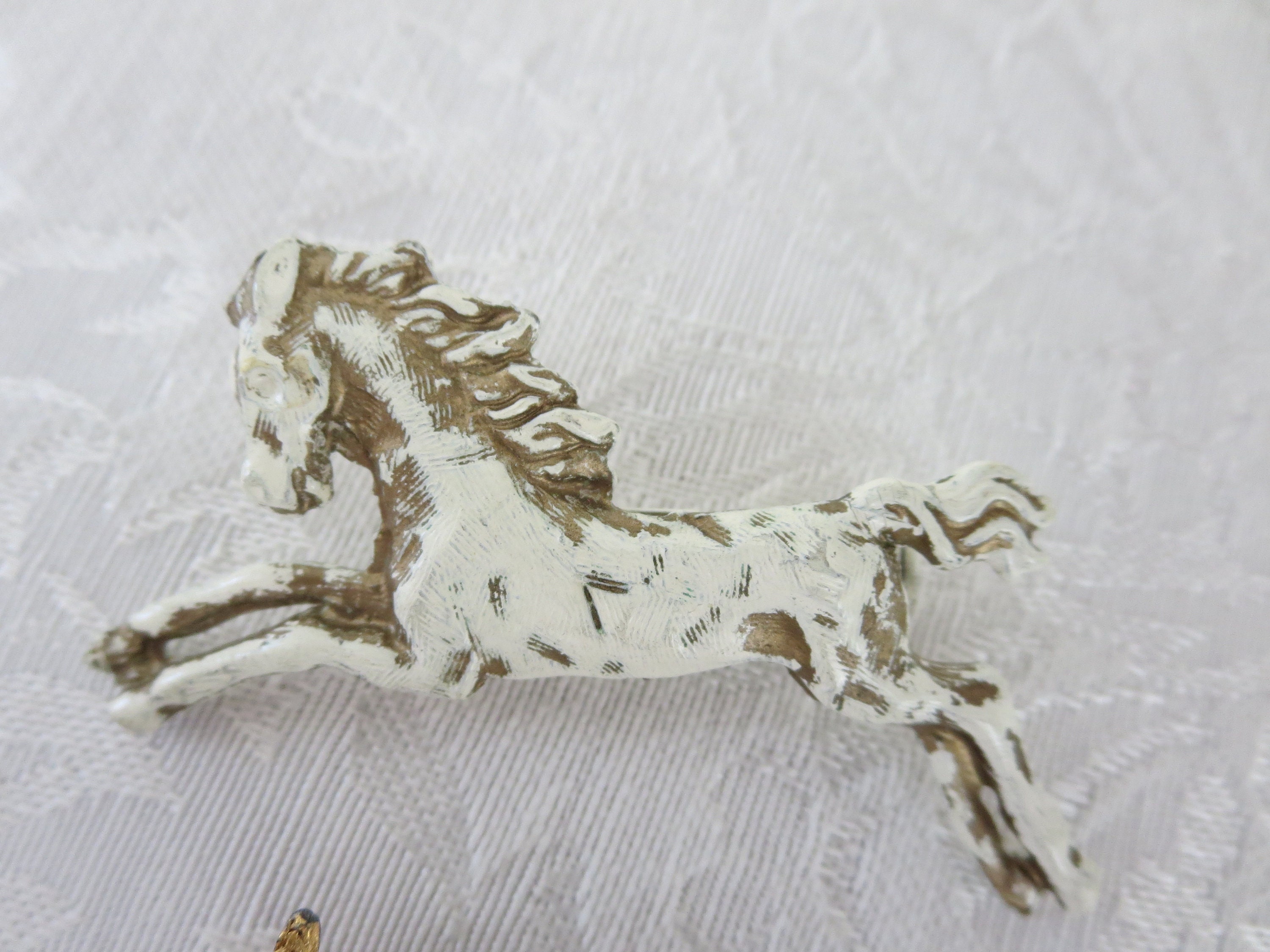 Vintage Set of Five 5 Horse Pins Straight Pin Jewelry | Etsy