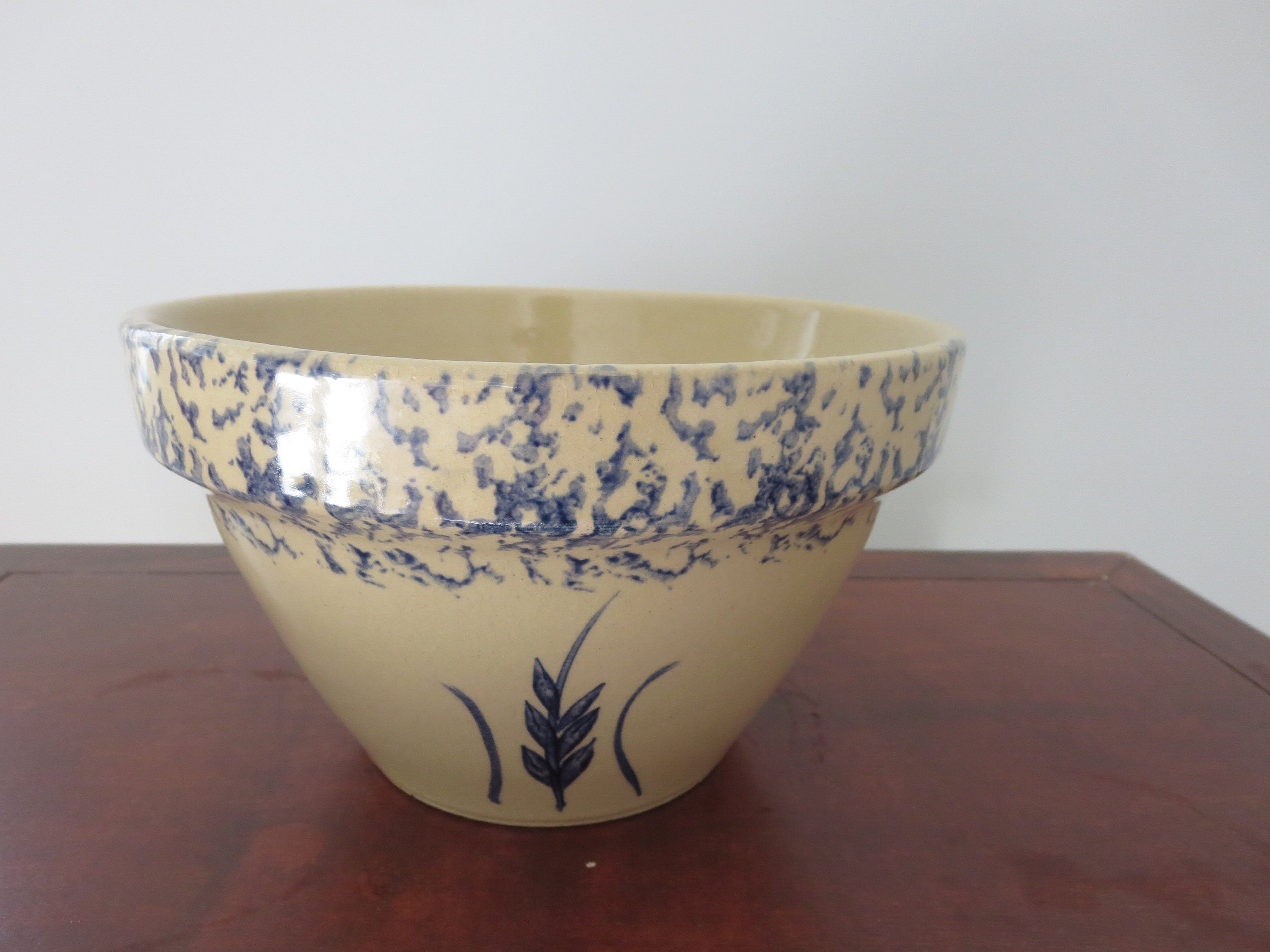 Medium Robinson Ransbottom Pottery Co Mixing Bowl Blue - Etsy