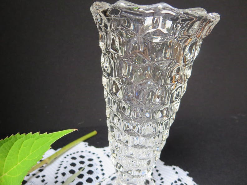 Vintage Fostoria American Clear Small Bud Vase Pattern 2056 | Etsy