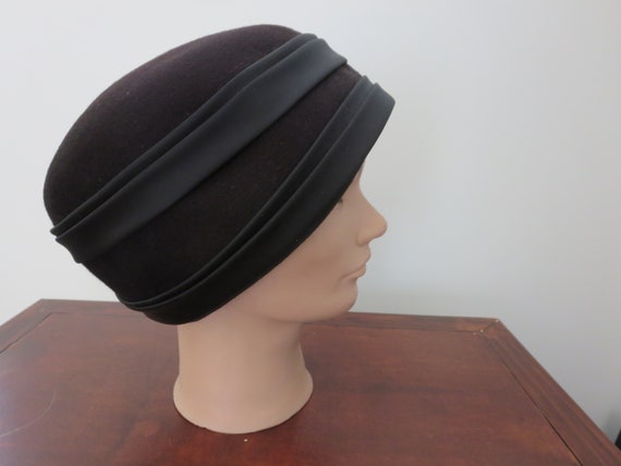 Vintage Kutz Nannette Chapeau 100% Wool Hat, Starfire… - Gem