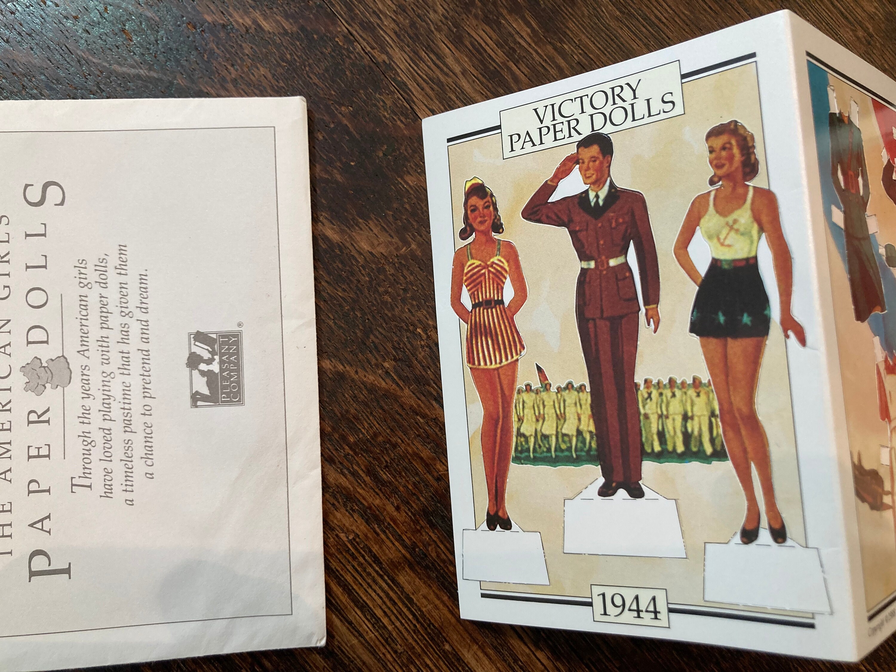 American Girl Molly Paper Dolls From Winter Activities - Pleasant ...