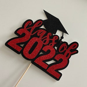 Class of 2022 Cake Topper Graduation Cake Topper Happy - Etsy