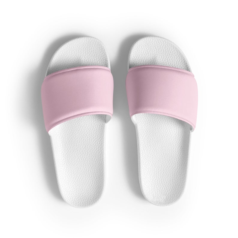 LIGHT PINK SLIDES Pastel Slides Pastel Pink Slides - Etsy
