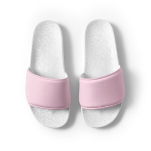 LIGHT PINK SLIDES Pastel Slides Pastel Pink Slides - Etsy