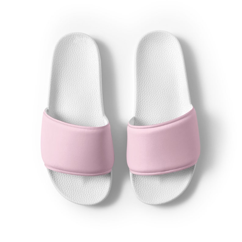 LIGHT PINK SLIDES Pastel Slides Pastel Pink Slides - Etsy