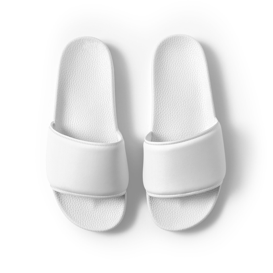 WOMEN WHITE SLIDES White Pool Slides White Beach Slides - Etsy