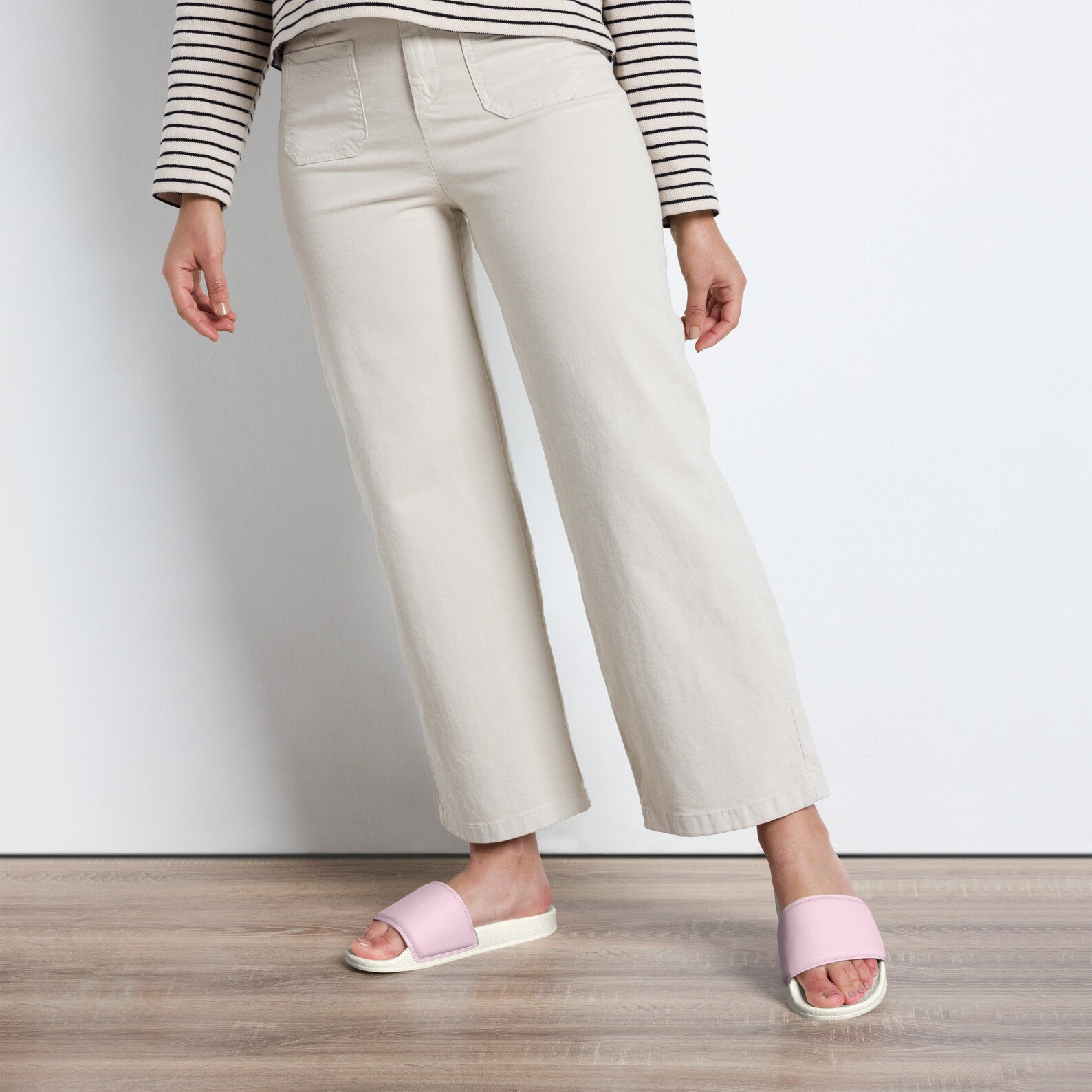 Light Pink Slides Pastel Slides Pastel Pink Slides Pastel Pool Shoes ...