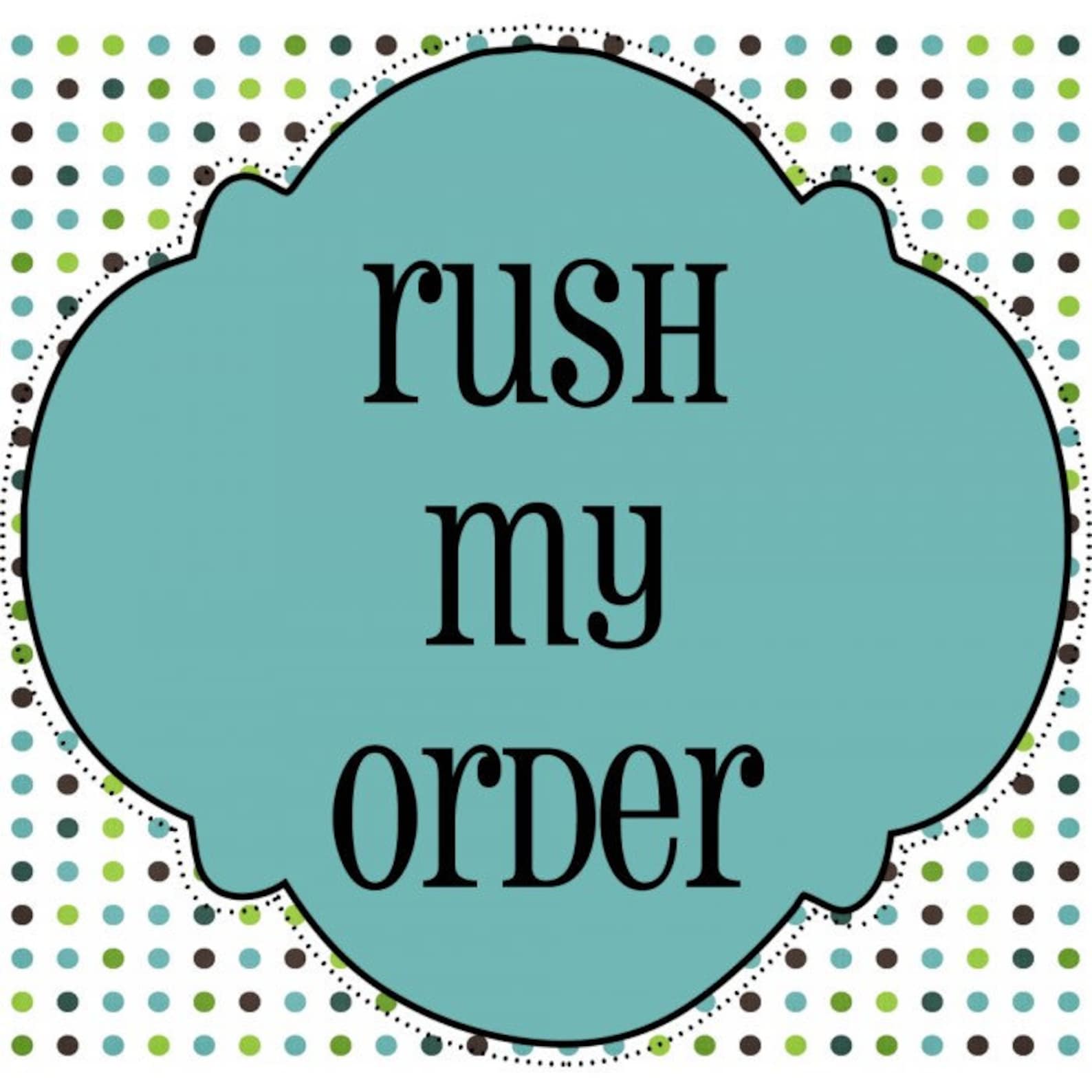 Rush My Order Skip the Line Priority Crafting and Processing | Etsy