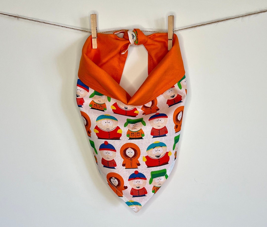 South Park Reversible Tie on Bandana for Dog // Cat // Puppy ...