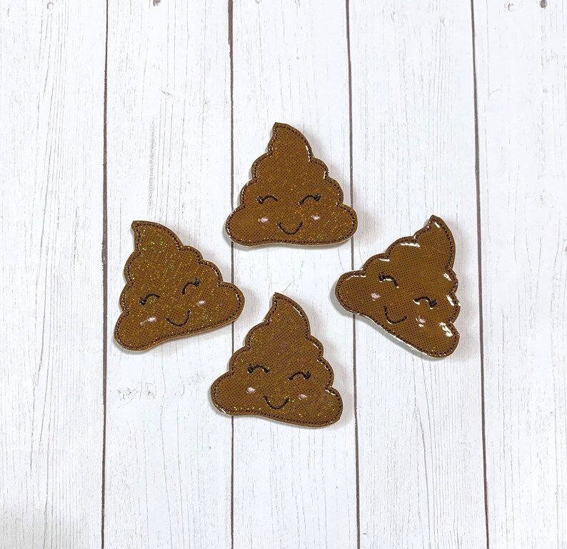 Glitter Poop Feltie Poop Felties Glitter Poop Feltie - Etsy