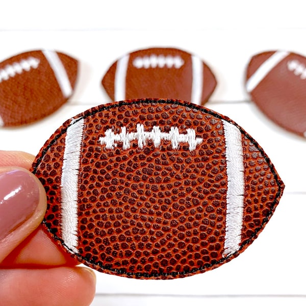 Embroidered Football - Etsy