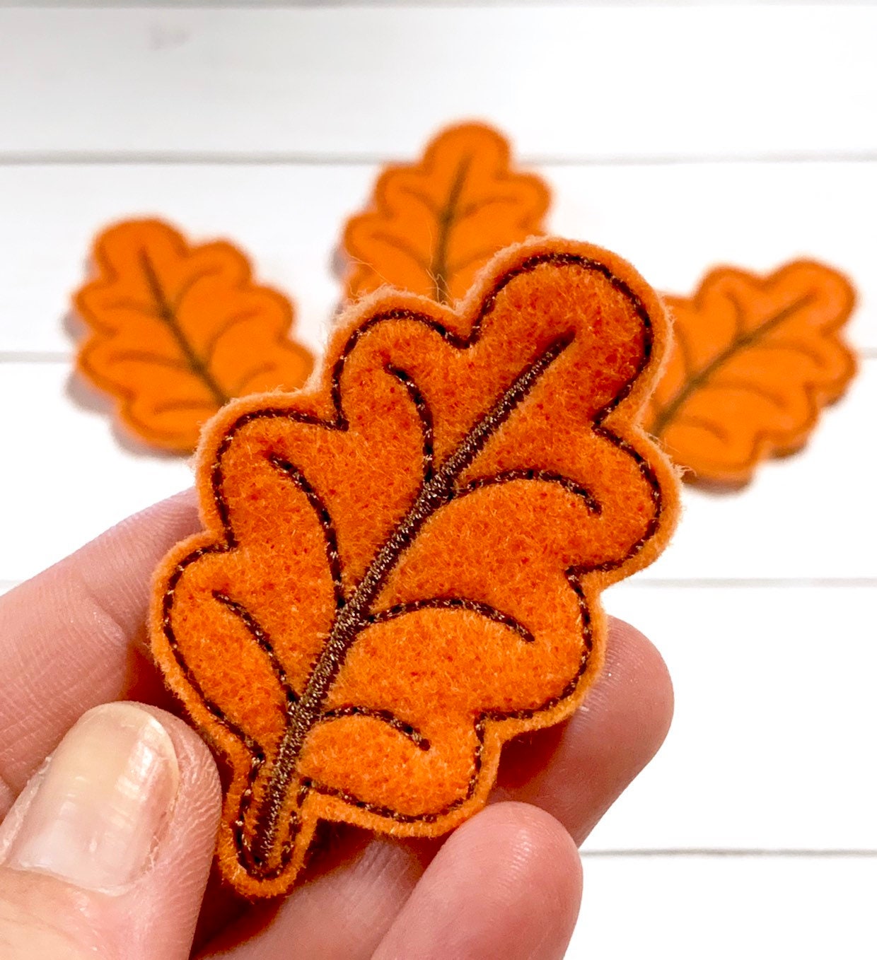 Leaf Feltie Fall Leaf Felties Autumn Leaf Feltie - Etsy