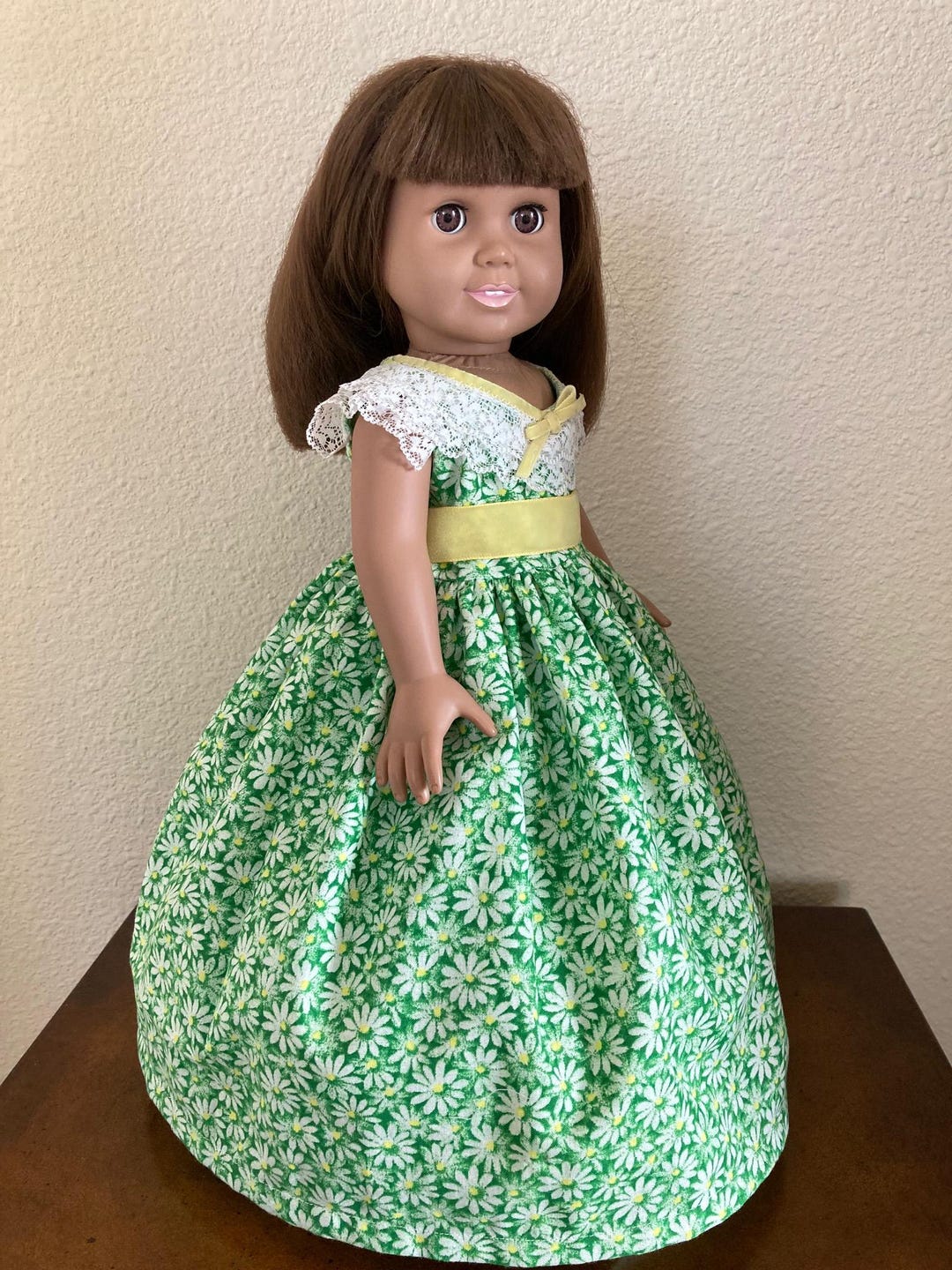 Southern Belle Doll Dress & Hoop Petticoat: Fits 18" American Girl Doll ...