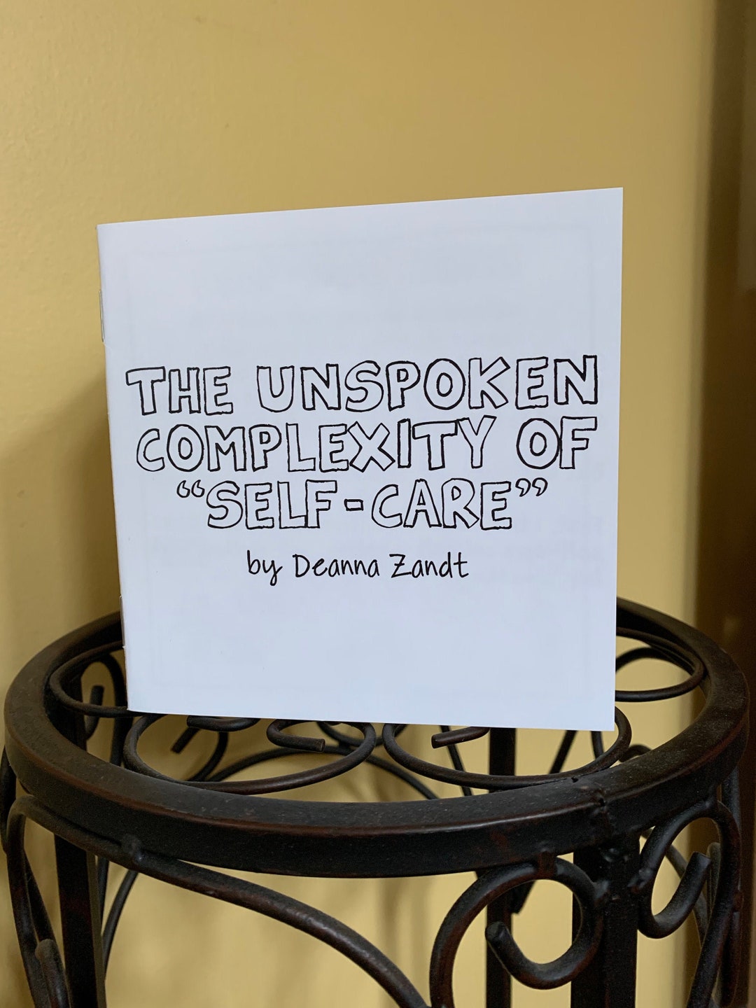 The Unspoken Complexity of Self-care Mini-comic - Etsy