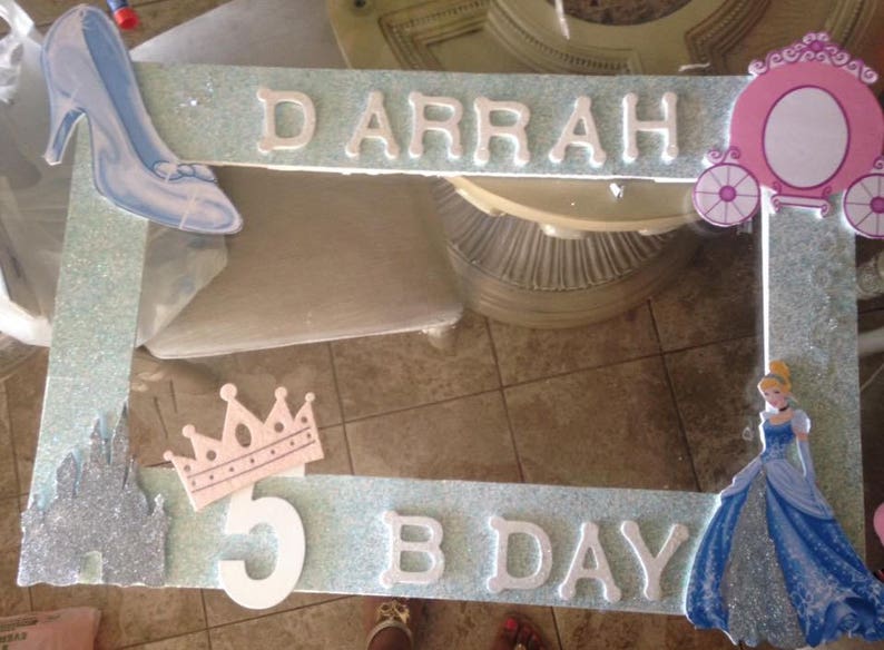 Cinderella Princess Photo Frame - Etsy