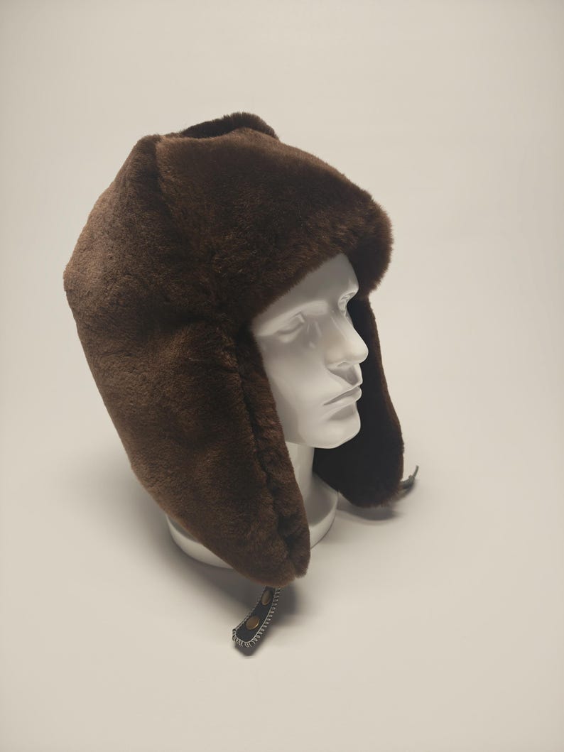Men's Heavyweight Sheared Canadian Beaver Fur Trapper Hat. Size XL - Etsy