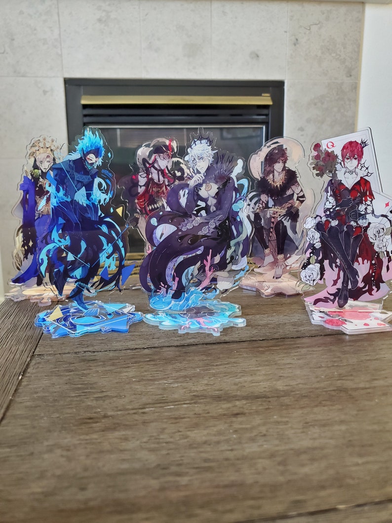 Twst Standee Overblot and Normal - Etsy