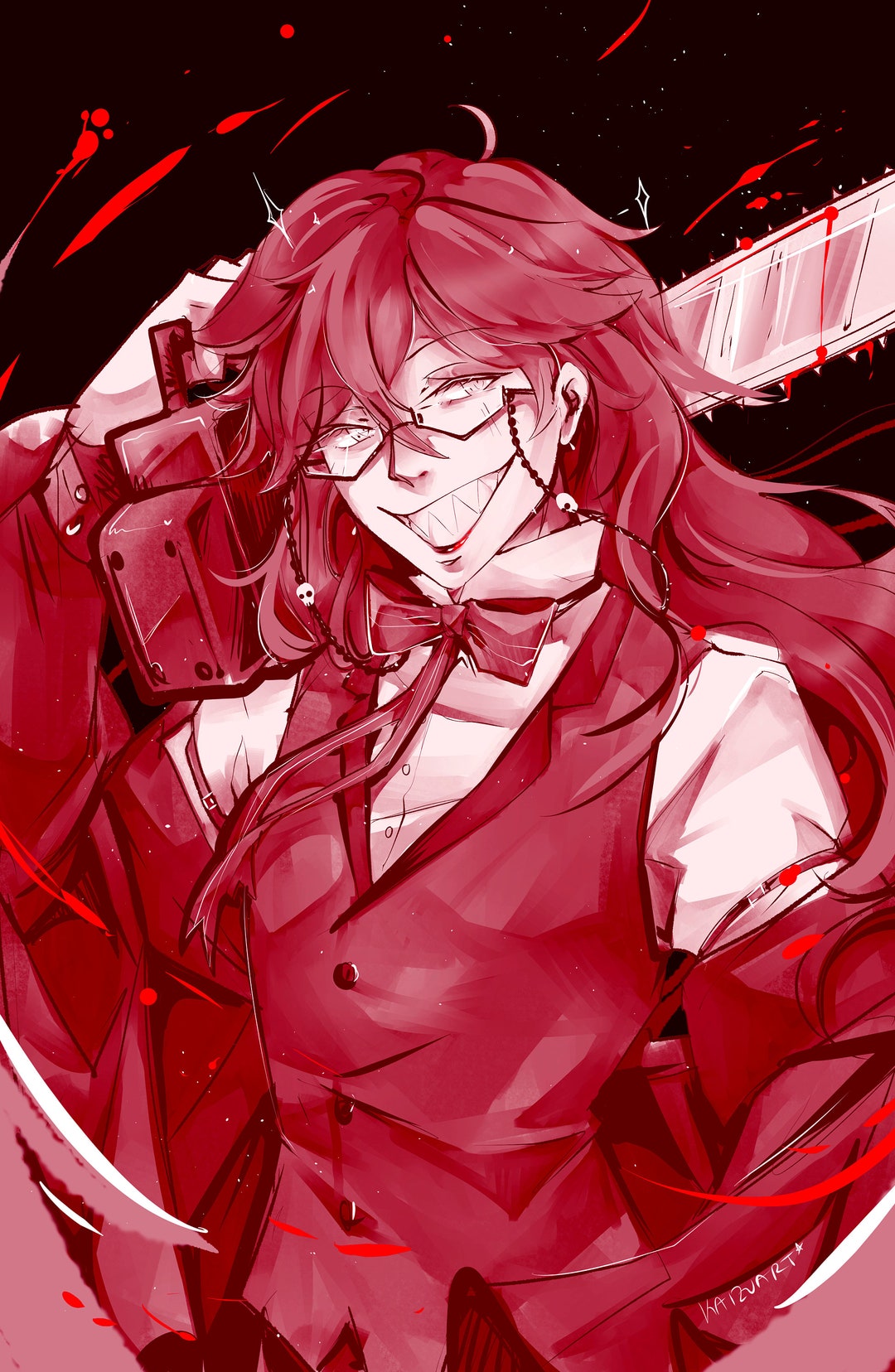 Grell Poster - Etsy