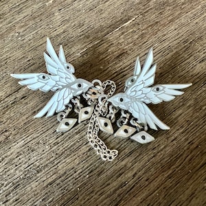 SILVER Angelus Antiqua - Pin Set - Etsy