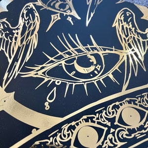 Foil Eldritch Angel Posters - Etsy