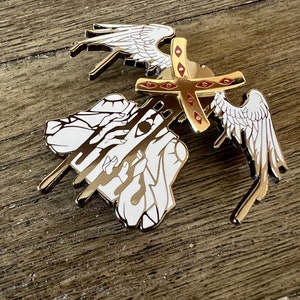 Corrupted Angels, Enamel Pin Set - Etsy