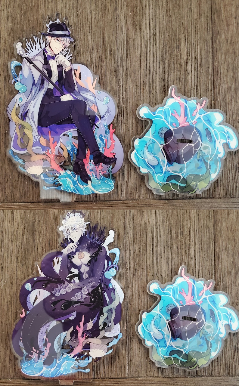 Twst Standee Overblot and Normal - Etsy