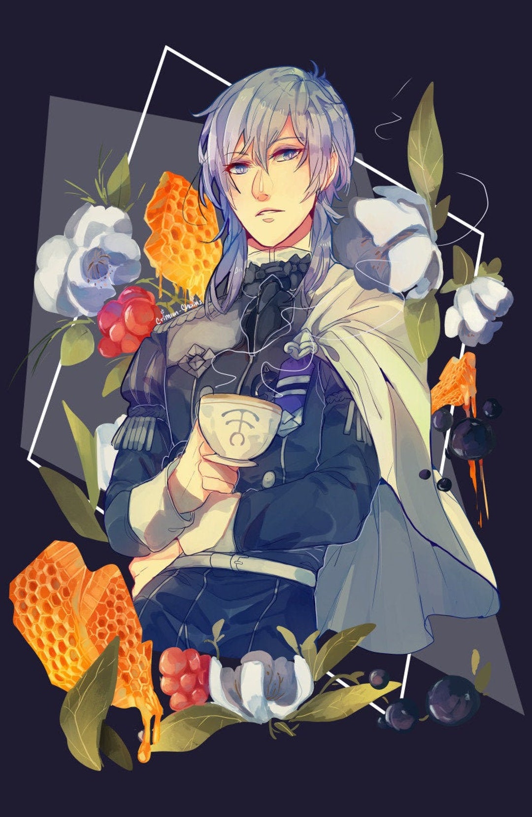 Ashen Wolves Postcards - Etsy