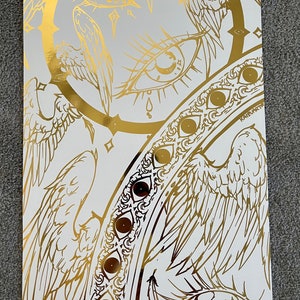 Foil Eldritch Angel Posters - Etsy