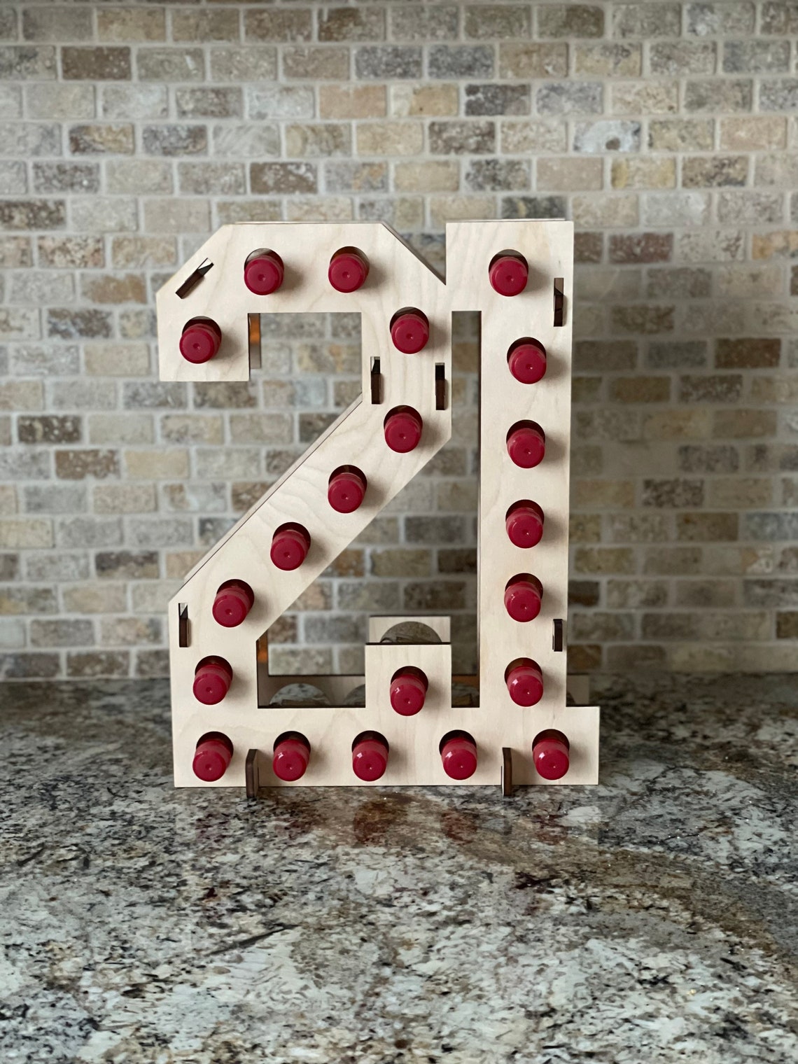 Custom Number Shots Holders **your NUMBER Choice** - Etsy
