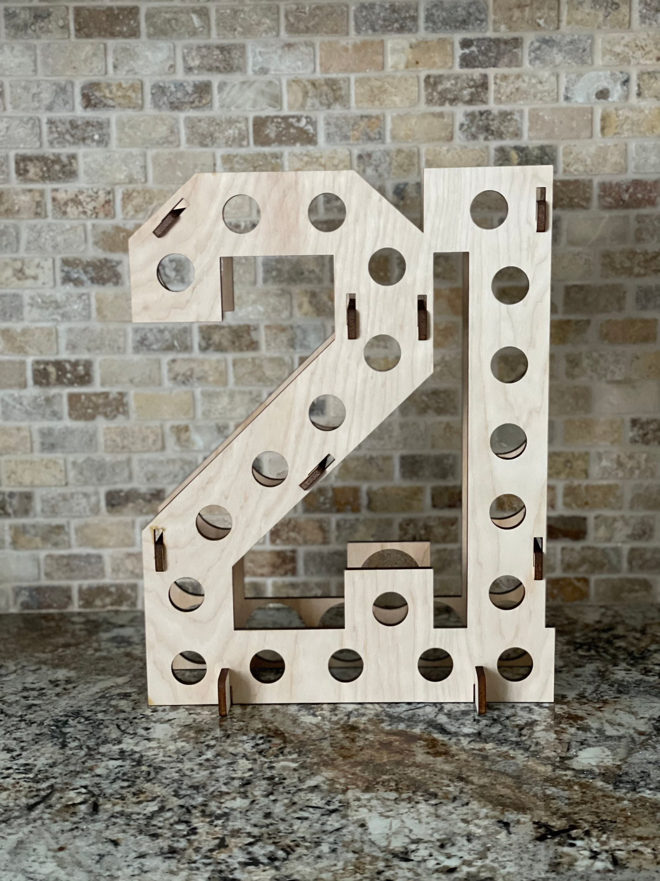 Custom Number Shots Holders **your NUMBER Choice** - Etsy
