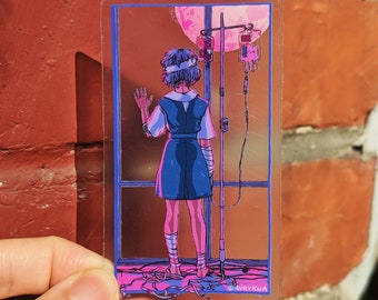 Rei Room Sticker Clear Uv-proof Waterproof Vinyl Sticker - Etsy