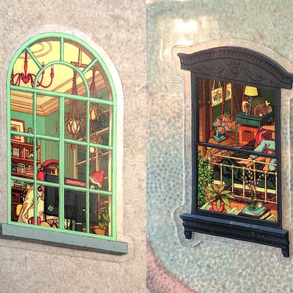 Dollhouse Stickers - Etsy