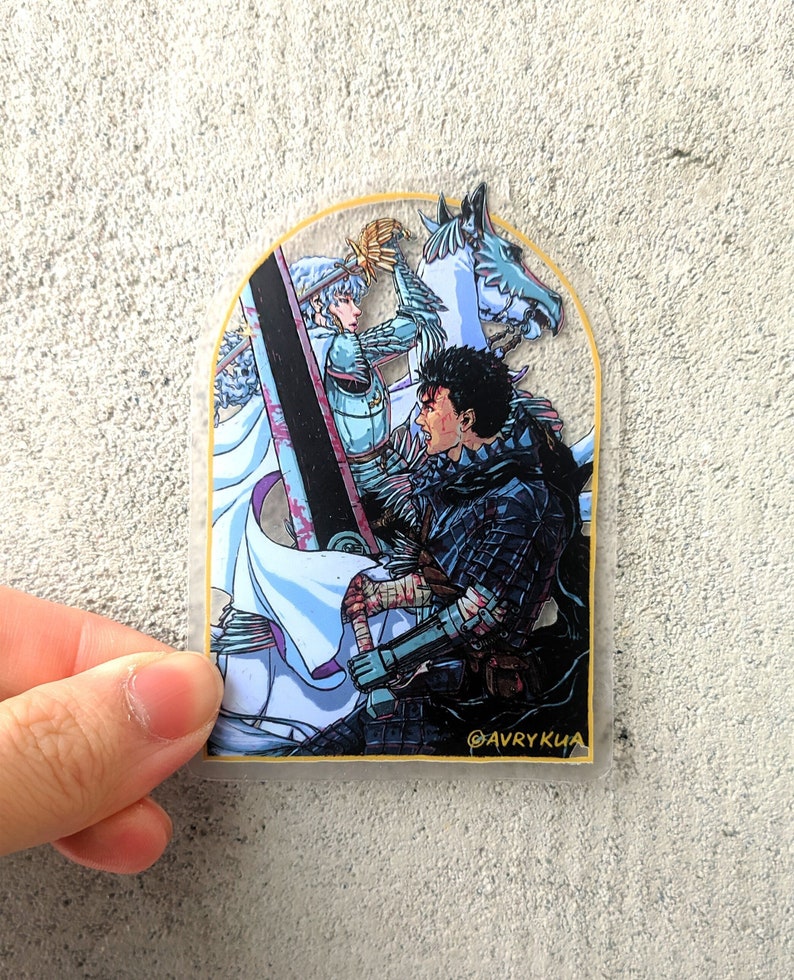 Like the First Clash Sticker - Clear Uv-resistant Waterproof Vinyl ...