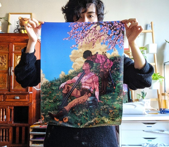 LARGE 16x20 After the Battle Poster Casca and Guts - Etsy