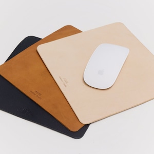 LEATHER MOUSE PAD - Etsy