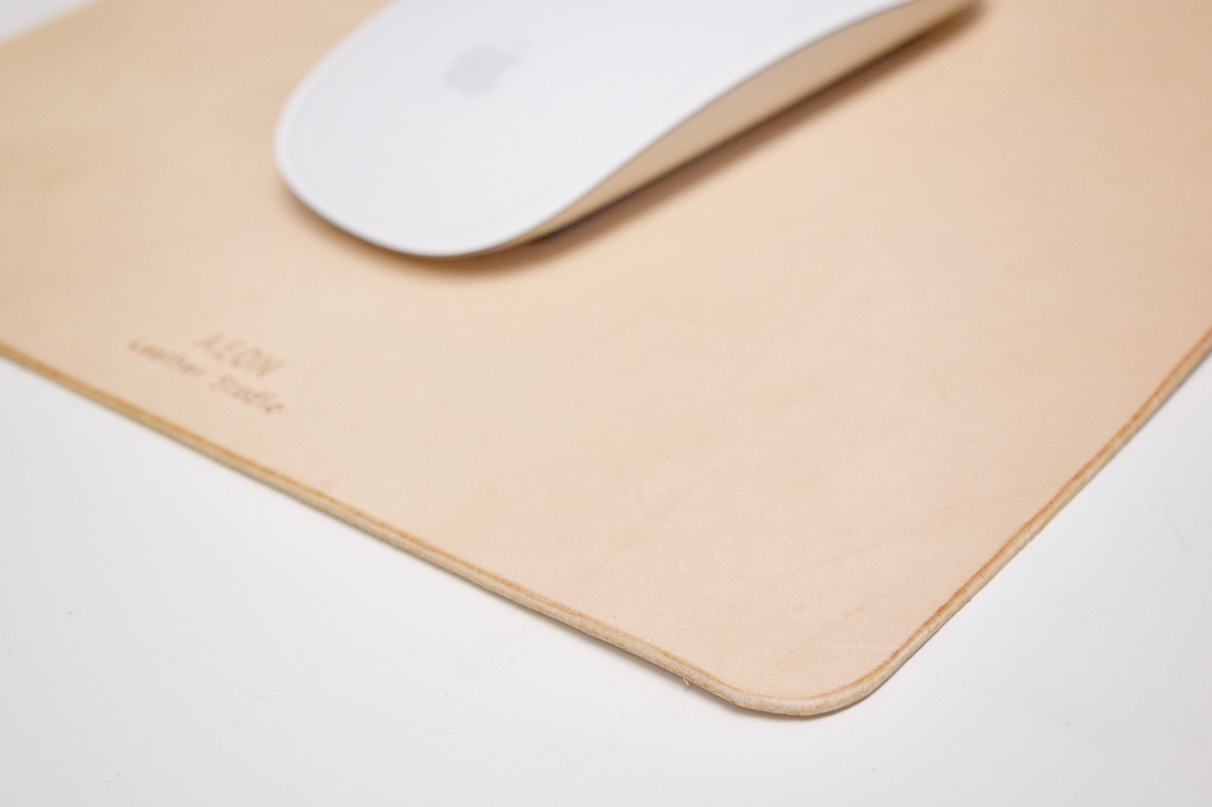 LEATHER MOUSE PAD - Etsy